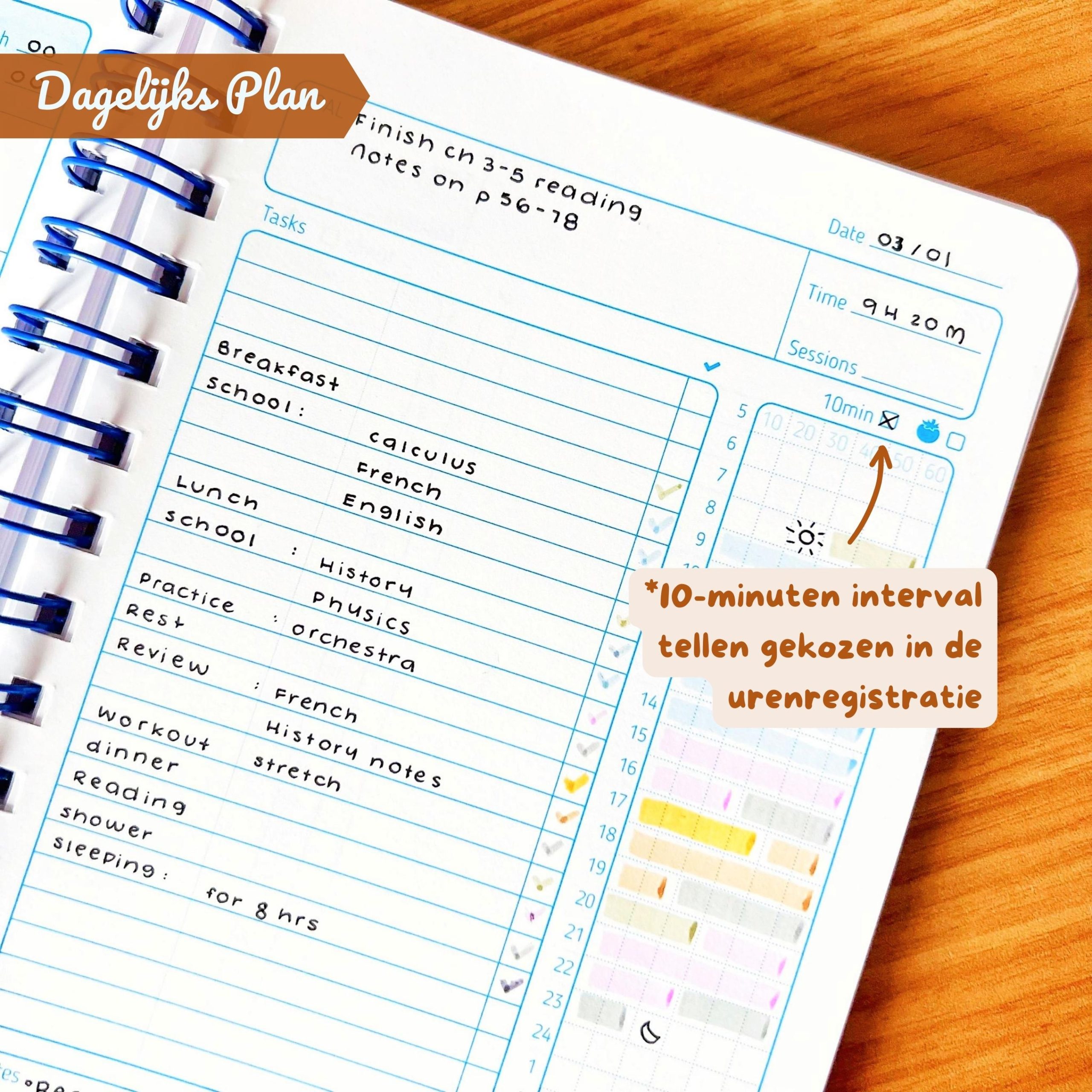 Onze nieuwe studieplanner! – cozygloo Academy